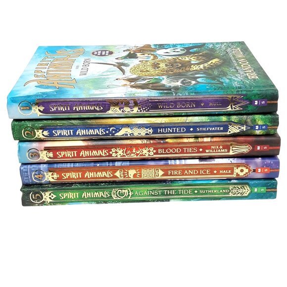 Scholastic | Other | Spirit Animals Hardcover Book Set 5 Wild Born ...